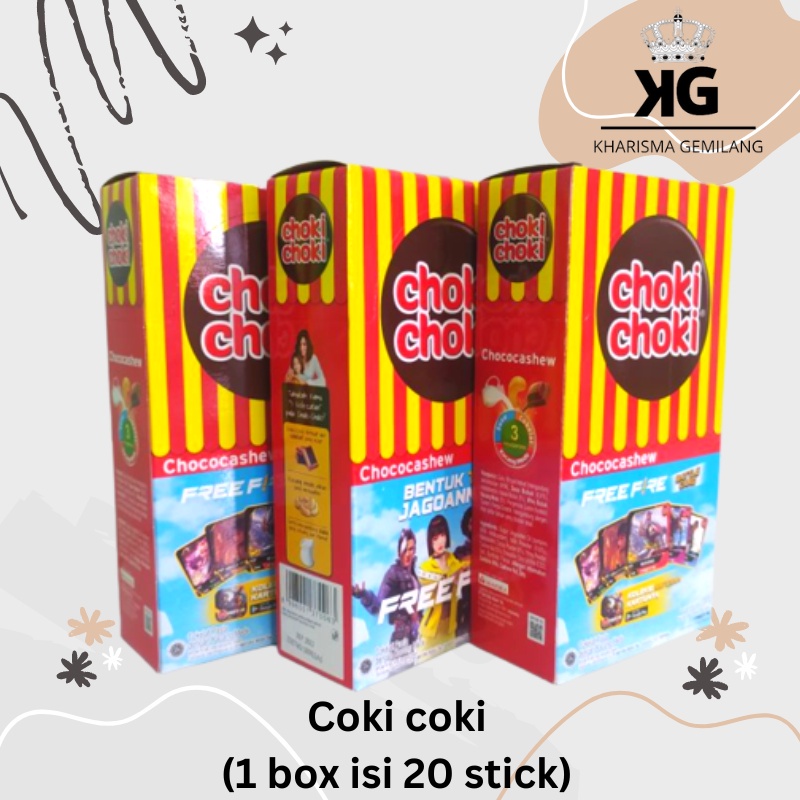 Jual COKI COKI - CHOKI-CHOKI CHASEW 180gr (1 PACK) Snack Cemilan Anak ...
