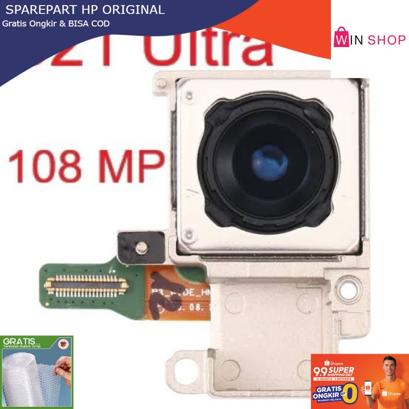 Jual MODUL KAMERA CAMERA MAIN WIDE SAMSUNG GALAXY S21 ULTRA BELAKANG ...