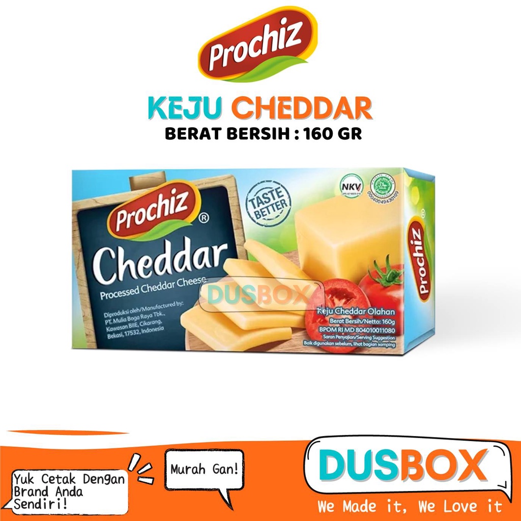 Jual Prochiz Keju Cheddar 160gr / Keju Cheddar Prochiz / Keju Parut ...