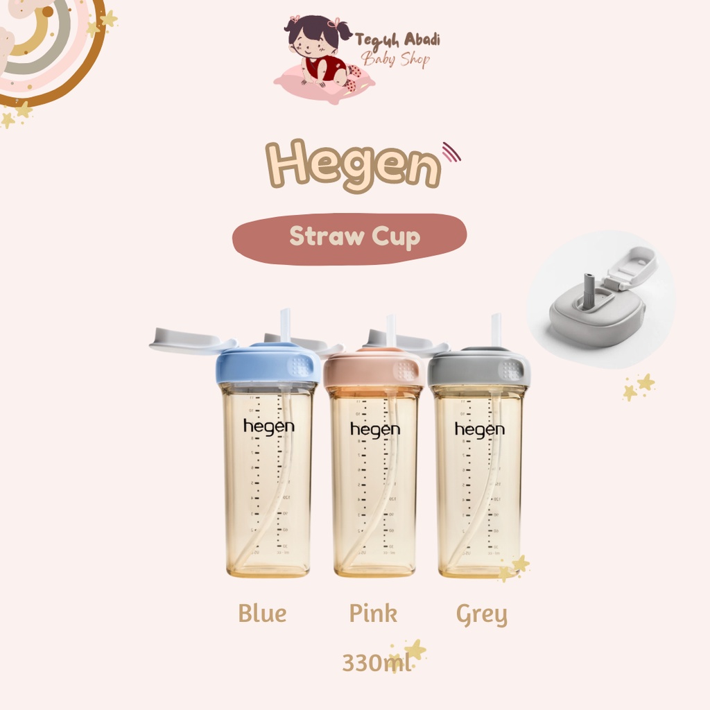 Jual [TA] Hegen PCTO™ 330ml PPSU Straw Cup Bottle / Botol Minum Anak | Shopee Indonesia