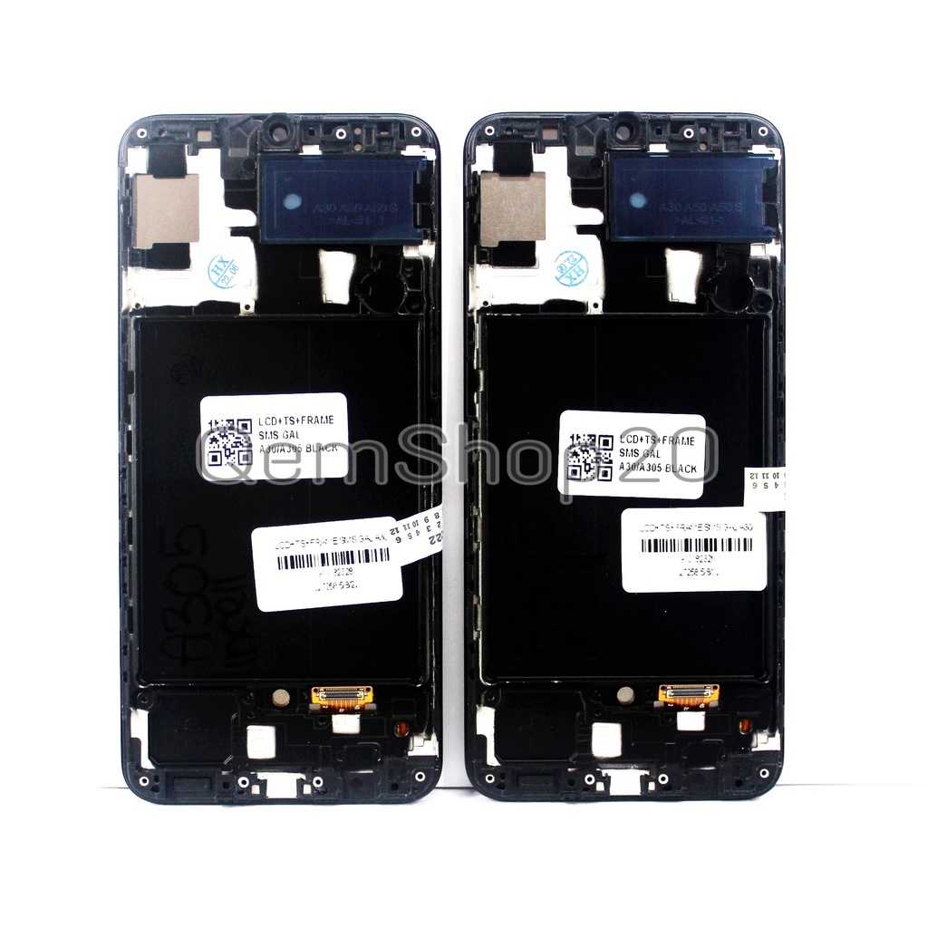 Jual LCD LAYAR GAMBAR SAM A305 + BEZZOL TENGAH FRAME TULANGAN + TS ...