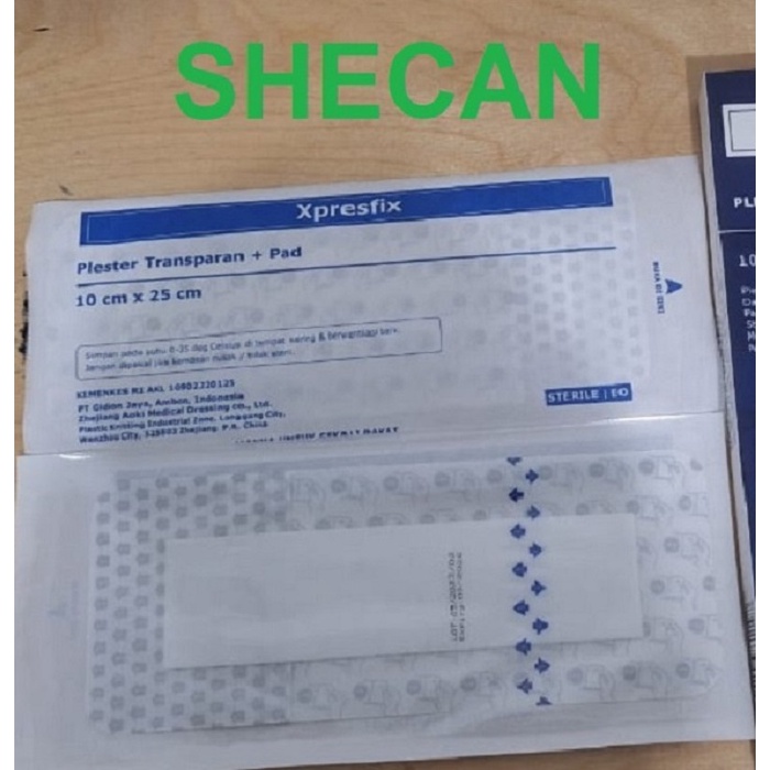 Jual Plester Luka Operasi Xpresfix T-PAD 10x25cm Anti Air Transparan ...