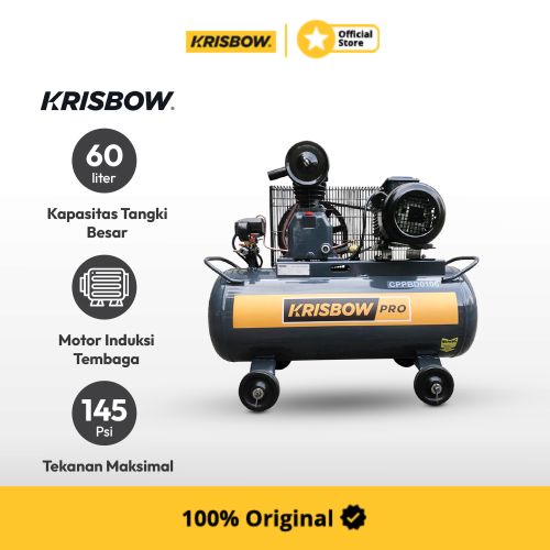 Jual Krisbow Air Compressor Kompresor Angin 1Hp 10 Bar Cppbd0106 ...