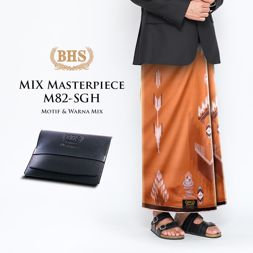 Jual Sarung BHS Masterpiece Gold M82 SGH Motif & Warna Mix | Shopee ...