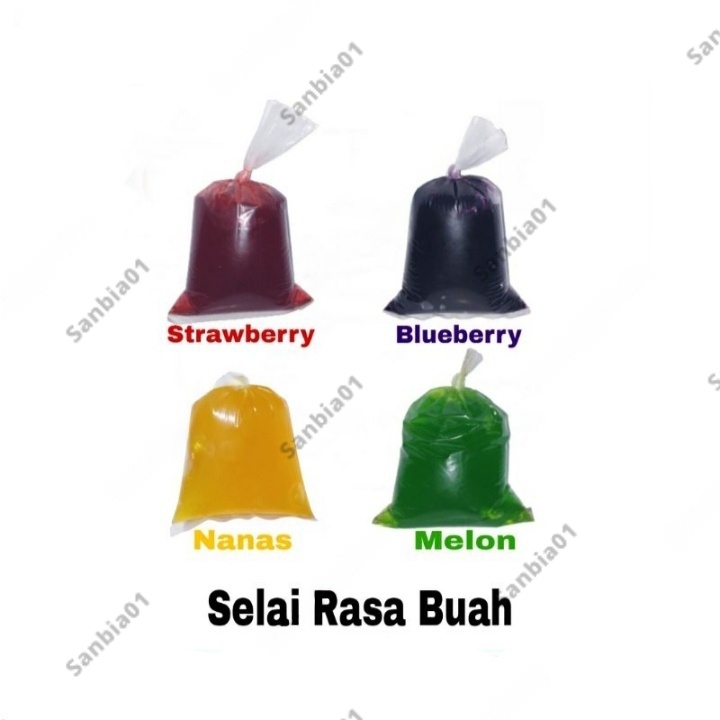 Jual Selai Curah Rasa Lemon Strawberry Nanas Coklat Semua Rasa All ...