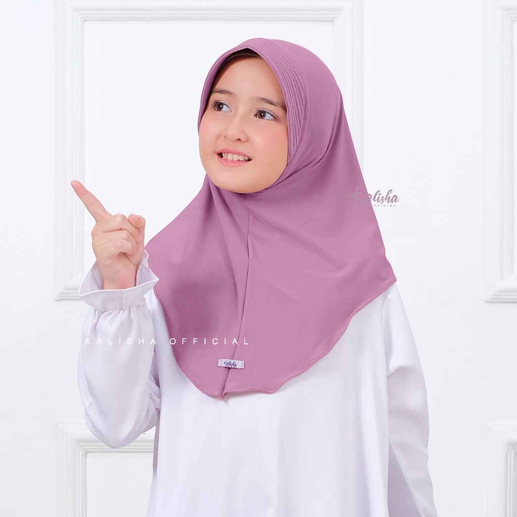 Jual Alika Hijab Instan Anak Kerudung Sekolah Anak Bergo Anak 4 - 9 Tahun Jilbab Pinguin Anak ...