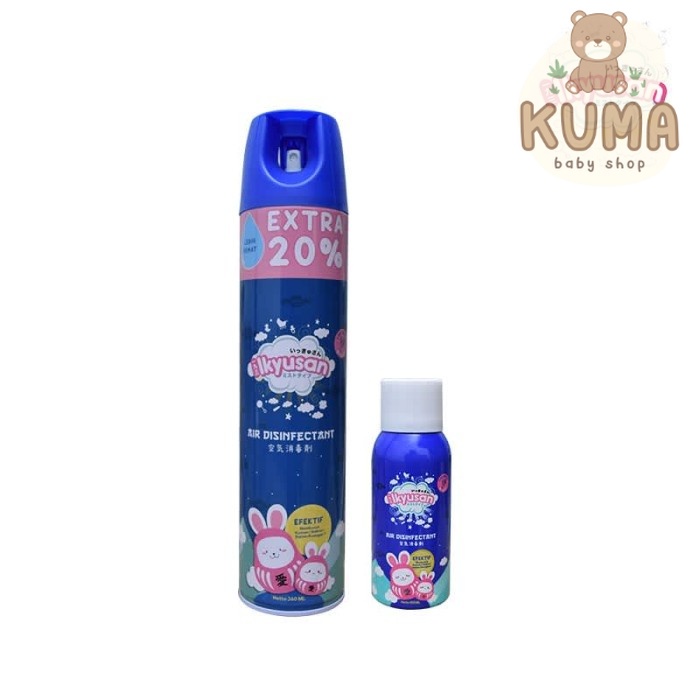 Jual Ikyusan Air Disinfectant 360ml / 100ml Pembersih Udara Spray ...