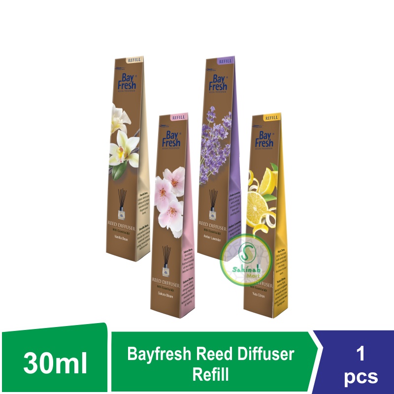 Jual Bayfresh Reed Diffuser Refill 30ml - Pengharum Ruangan | Shopee ...