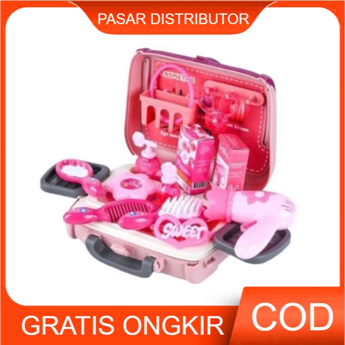 Jual Mainan Anak ORNAMENTS HAND BAG COSETICS Make Up 2in1 Koper Tas ...