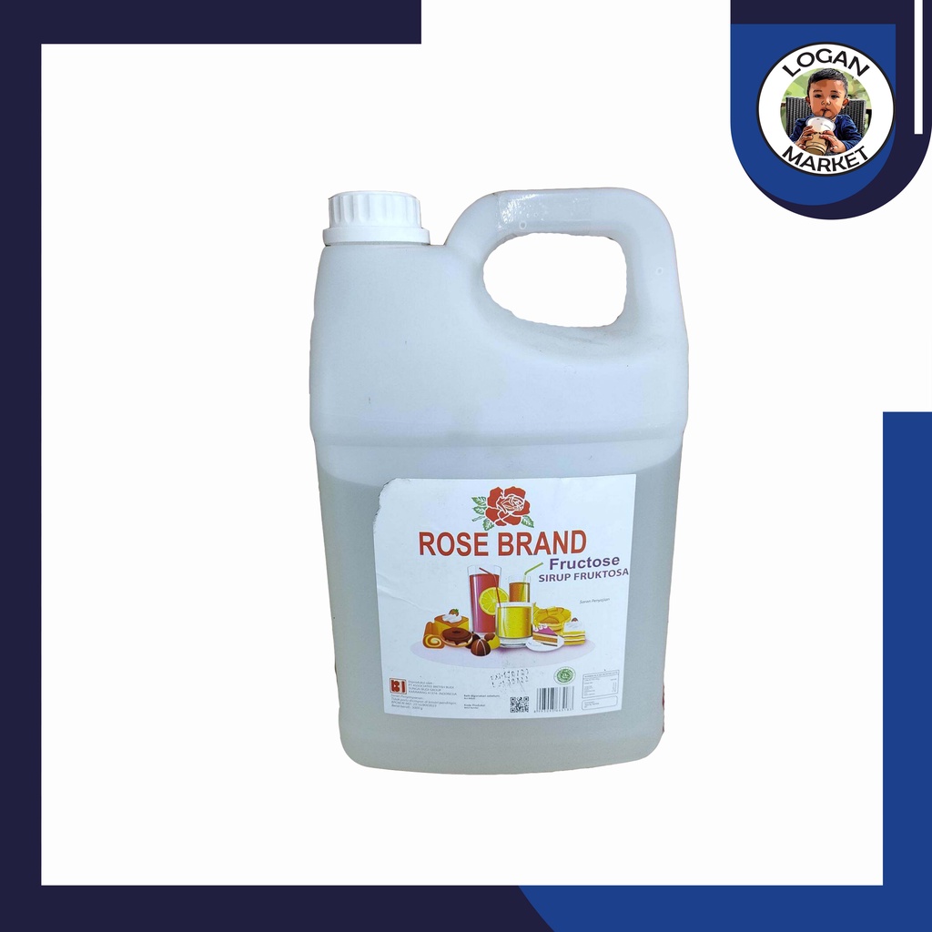 Jual Rose Brand Rosebrand Gula Cair Fructose Fruktosa Syrup 5kg 5 kg ...
