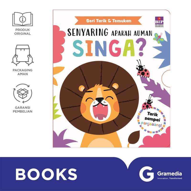 Jual Buku Seri Tarik dan Temukan Senyaring Apakah Auman Singa (Lisa ...