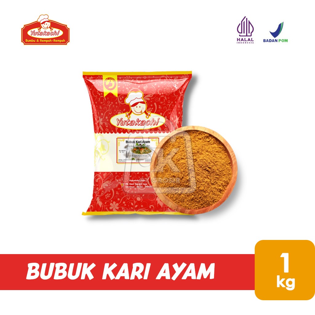 Jual Bubuk Kari Yutakachi / Curry Powder (1 kg) | Shopee Indonesia