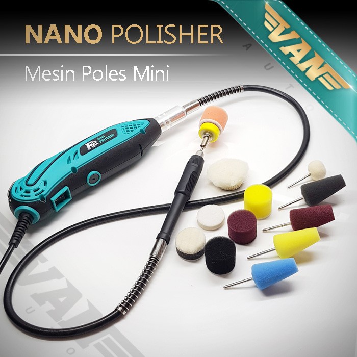 Jual Mesin Poles Mini Nano Polisher Dengan Flexible Shaft Pen / Mesin ...