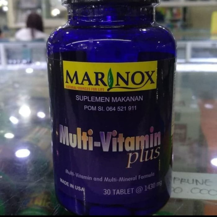 Jual Marinox Multivitamin Plus | Shopee Indonesia