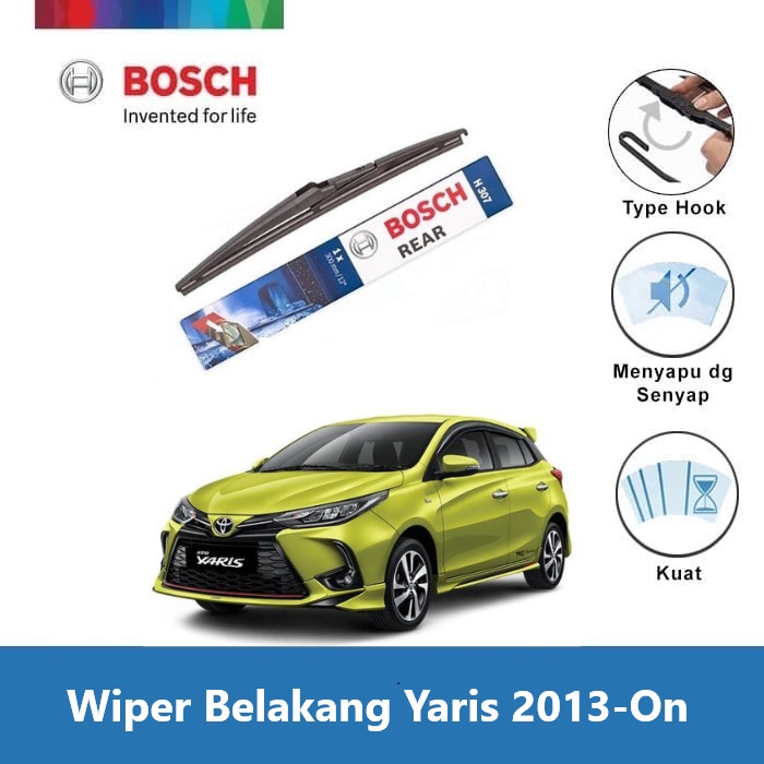 Jual Bosch H352 Rear Wiper Belakang Mobil Toyota Yaris 2013-On Lock 2 14 Inci | Shopee Indonesia