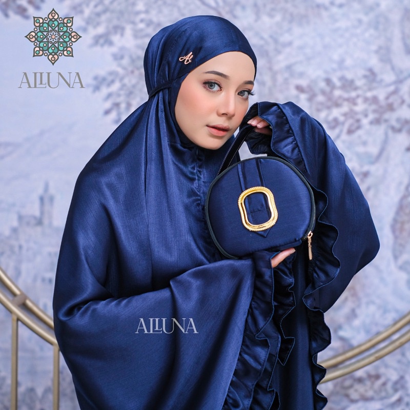 Jual ALLUNA - Mukena Dewasa Mewah Silk Premium 2in1 Canza Series ...