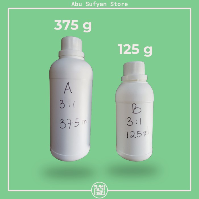 Jual Resin Name Tag Nama Dada Bening Keras Lycal 1011 + Katalis 500 ml ...