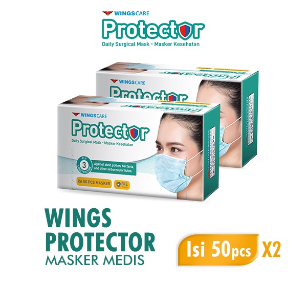 Jual Wingscare Masker Protector x 2 pcs | Shopee Indonesia