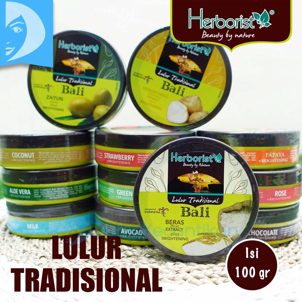 Jual Herborist Lulur Traditional Bali Body Scub Lulur Badan Alami ...