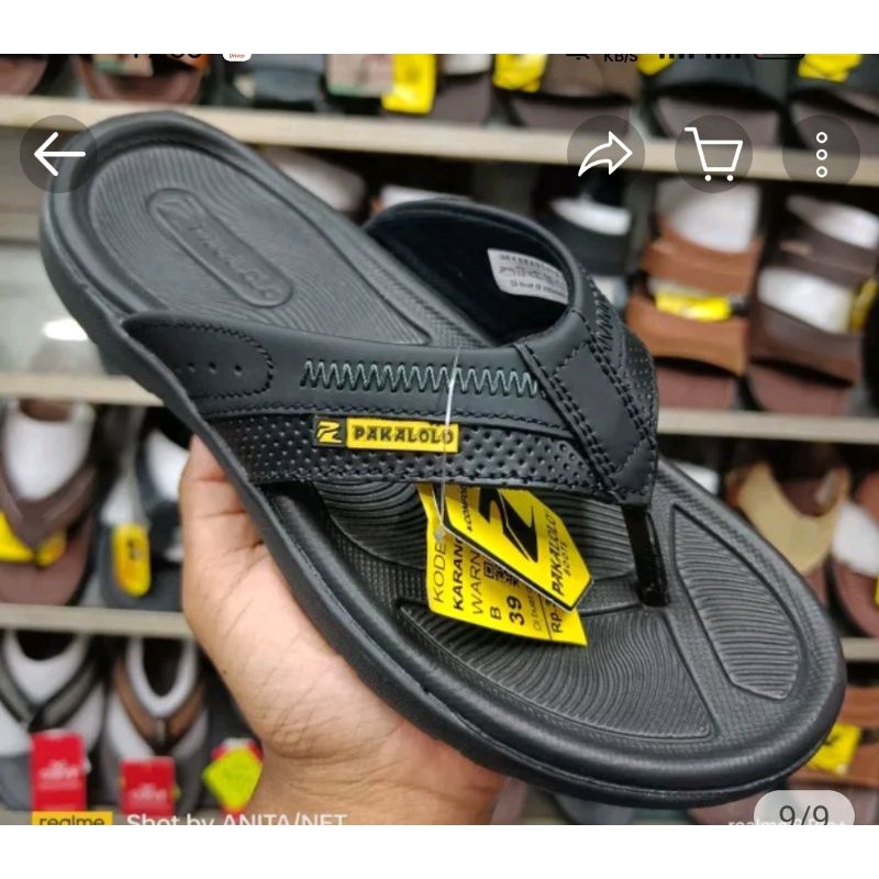 Jual SANDAL KULIT PAKALOLO KARANG 01 SANDAL ORIGINAL 100% | Shopee ...