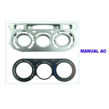 Jual PNP frame tombol ac toyota innova 9inch manual ac 2013 2005 up ...