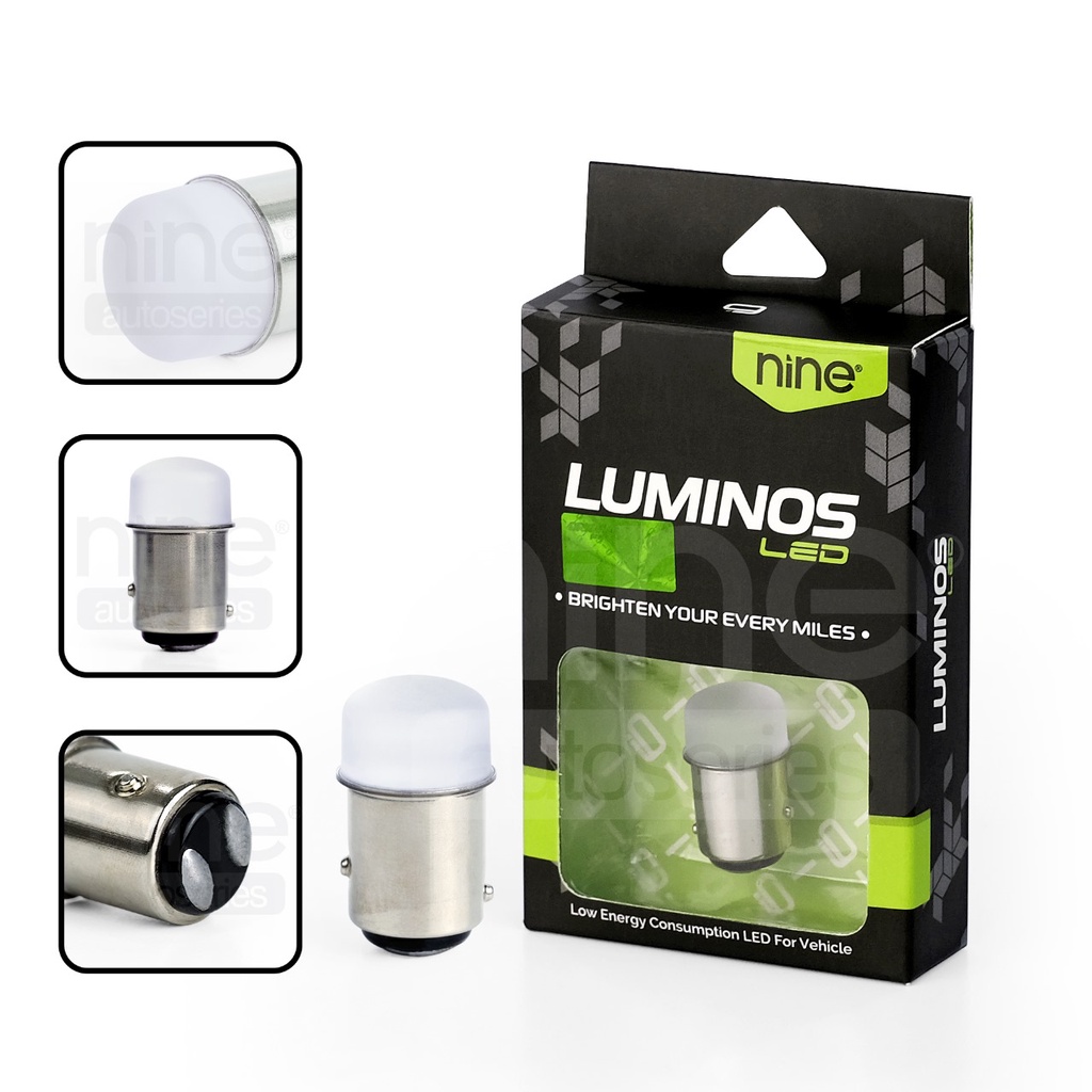 Jual LAMPU LED STOP REM MOTOR NINE LUXIMOS S25 CS1 FLASH STROBO RED ...
