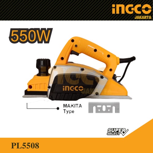 Jual Mesin Serut Kayu (550W) Sugu Kayu Pasah Electric Planer INGCO ...