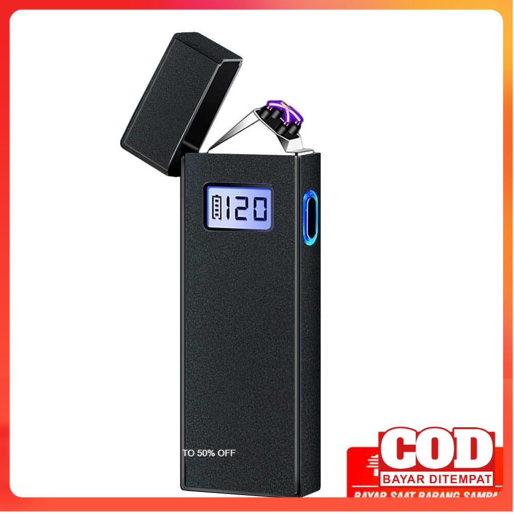 Jual Korek Api Elektrik Pulse Plasma Double Arc Lighter | Shopee Indonesia