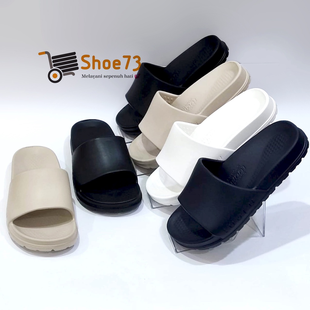 Jual LUOFU E 6223 B4LK NEW SIZE 40-44 ORIGINAL | Sandal Selop Jelly ...