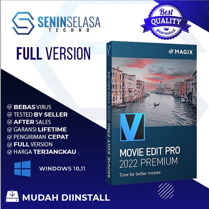 Jual Software Edit Video: MAGIX Movie Edit Pro 2022 [WIN] | Shopee ...