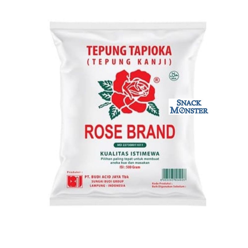 Jual Rose Brand Tepung Tapioka Kanji - Netto 500 gr | Shopee Indonesia