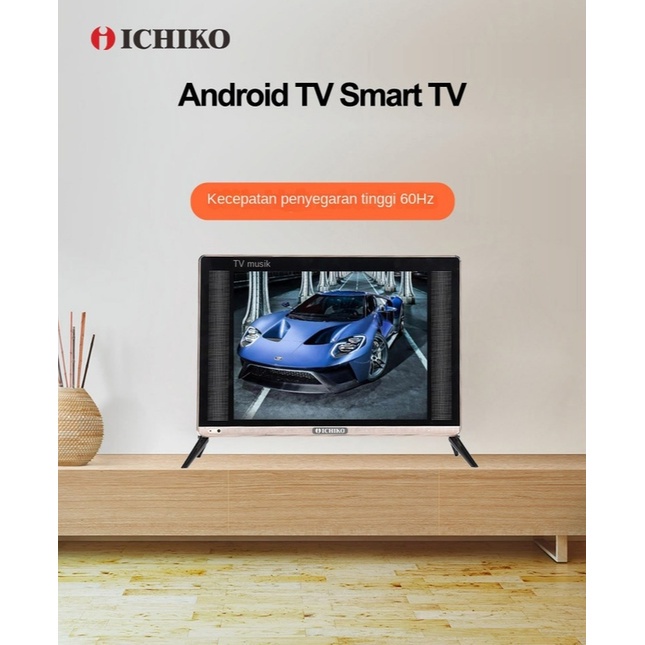 Jual ICHIKO LED TV 24 Inch HD Televisi Monitor Murah IHD-USB/HDMI ...