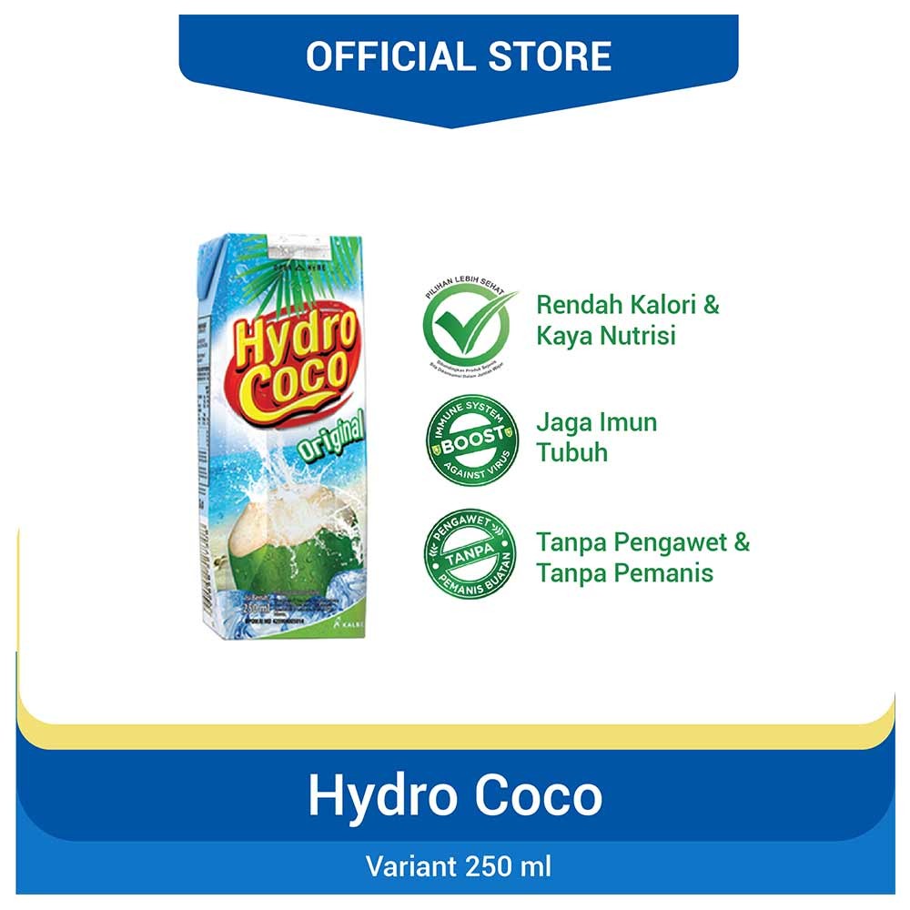 Jual HYDRO COCO NATURAL HEALTH DRINK 250mL | Shopee Indonesia
