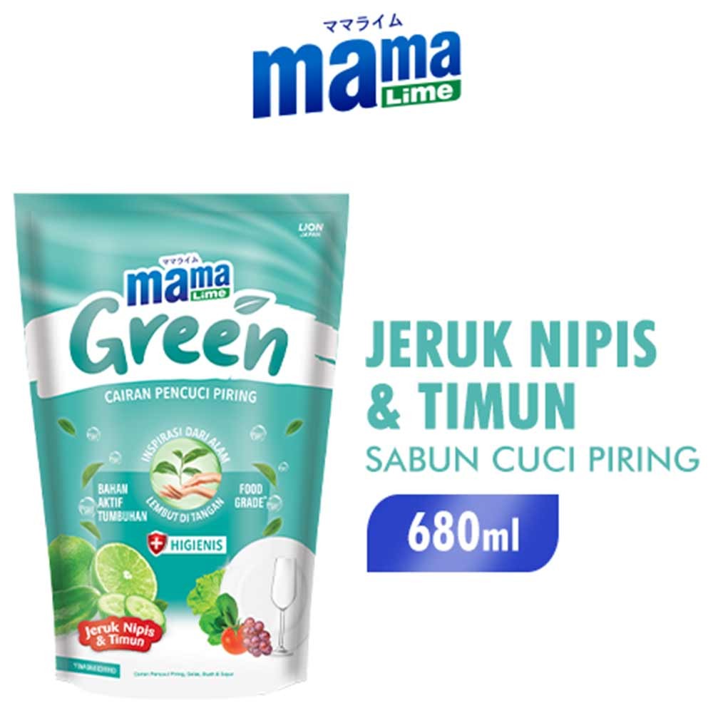 Jual MAMA LIME GREEN CAIRAN PENCUCI PIRING JERUK NPS 680mL | Shopee ...