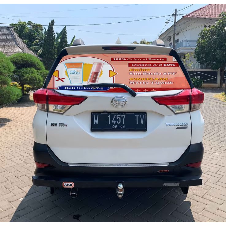 Jual Stiker One Way / Oneway Vision - Stiker tembus pandang Kaca ...