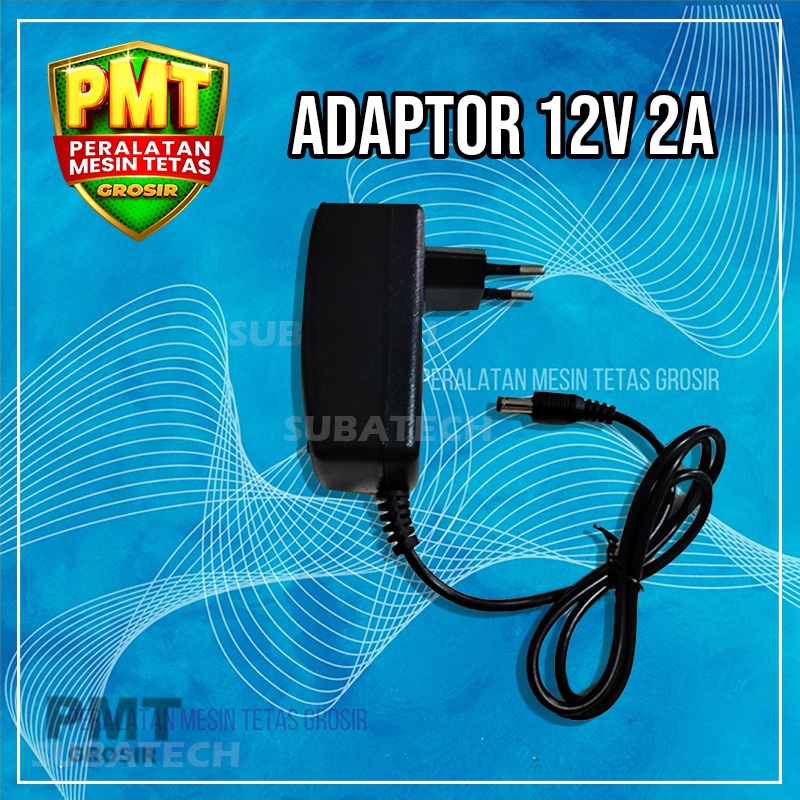 Jual Adaptor 12V 2A 12 Volt 2 Ampere PMTG | Shopee Indonesia