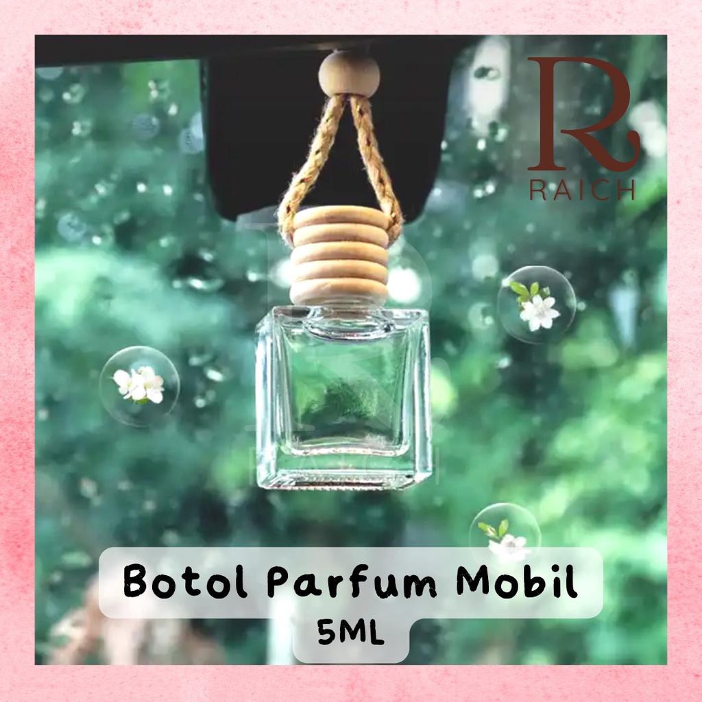 Jual 5ML Botol Parfum Mobil Car Diffuser Gantung Kaca Perfume Kopi Bali ...