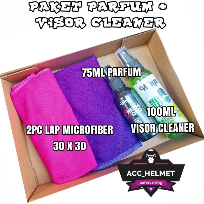 Jual PARFUM HELM / COATING HELM / PEMBERSIH HELM / VISOR CLEANER ...