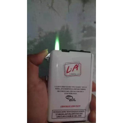 Jual Kotak Rokok Plus Korek Api LA Merah Untuk Semua Jenis Rokok/Kotak ...