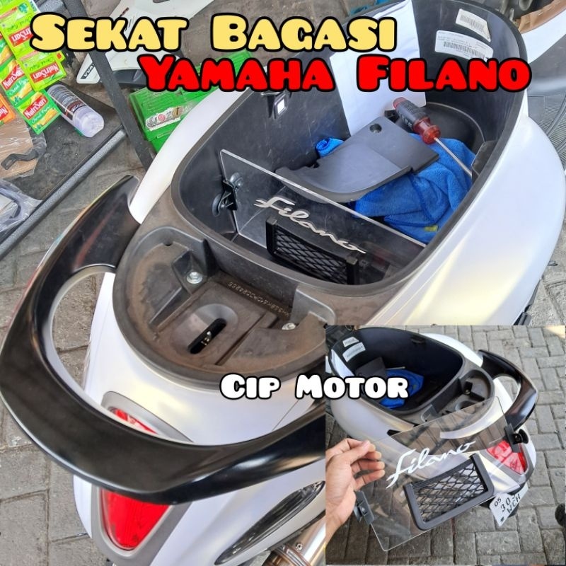 Jual Sekat Bagasi FILANO Pemisah barang Bagasi Jok Filano bisa cod ...