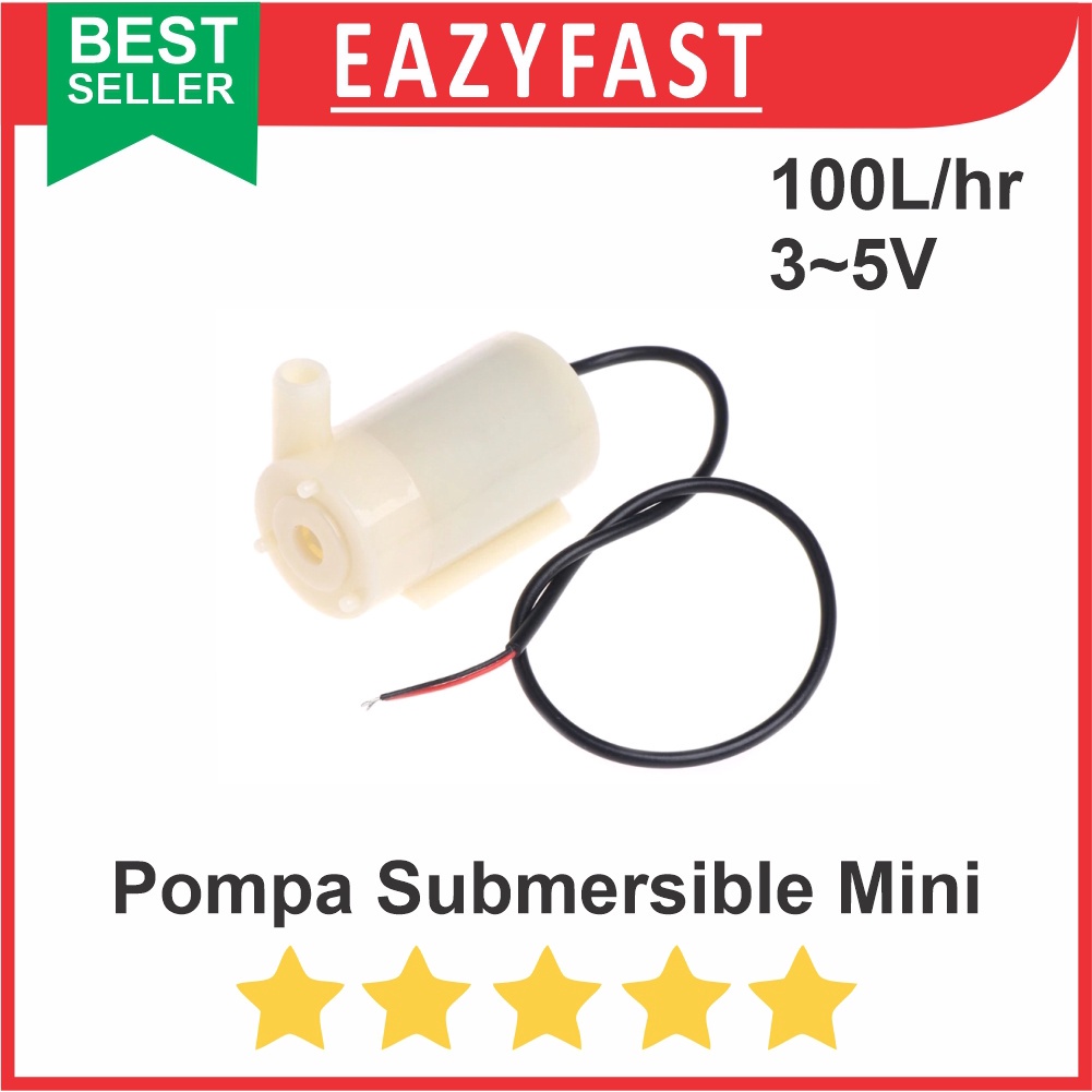 Jual Vertical Submersible Water Pump Pompa Air Kecil Celup Dorong 6v DC ...