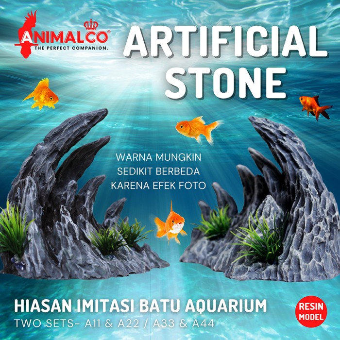 Jual HIASAN AQUARIUM ARTIFICIAL STONE RESIN / BATU IMITASI SEIRYU ...