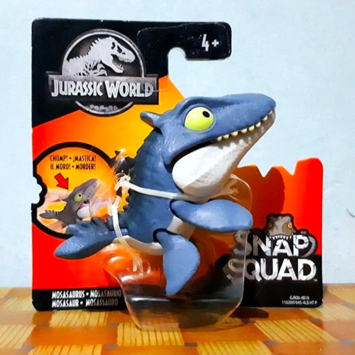 Jual JURASSIC WORLD SNAP SQUAD MOSASAURUS WAVE 4 | Shopee Indonesia