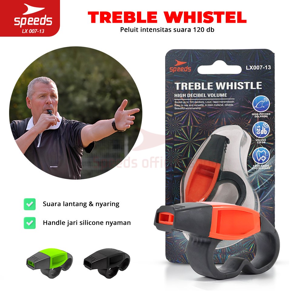 Jual SPEEDS Peluit Wasit Pluit Treble Whistle Olahraga Periwitan Sport ...