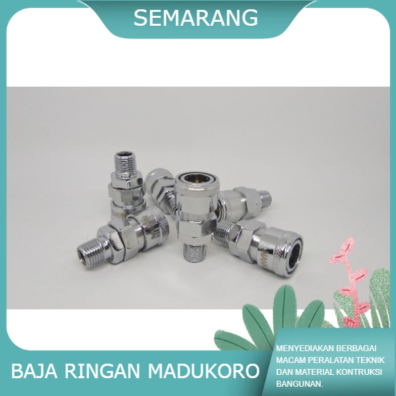 Jual QUICK COUPLER SM-20 COUPLING SM-20 1/4 INCH / SAMBUNGAN SELANG ...
