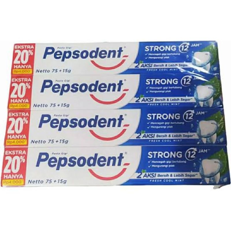 Jual PEPSODENT PASTA GIGI 75 +15 gr WHITENING SENSITIVE EXPERT HERBAL ...
