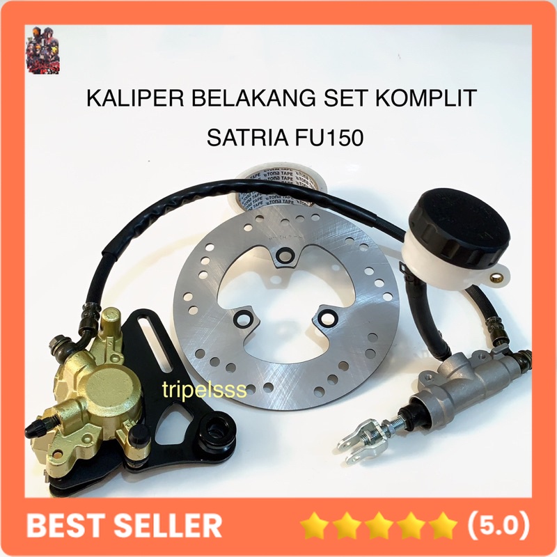 Jual Master Rem Kaliper Cakram Belakang Set Piringan SATRIA FU 150 | Shopee Indonesia