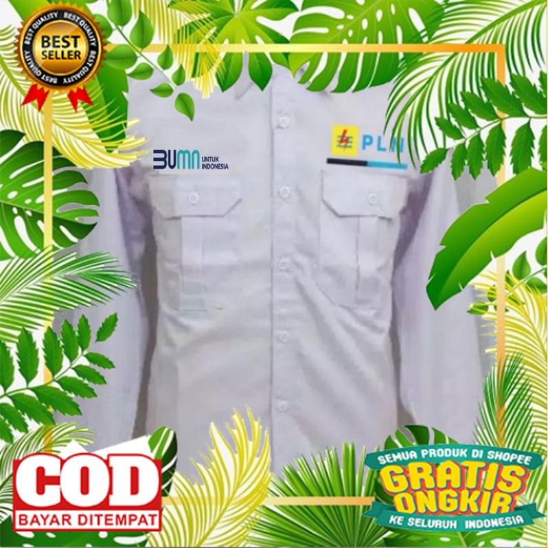 Jual SERAGAM DINAS PDH KANTOR /kemeja PLN baju PLN seragam PLN kemeja ...