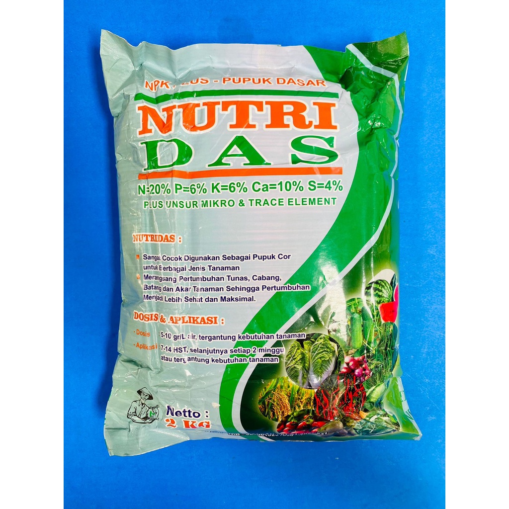 Jual Promo!! Pupuk dasar npk plus NUTRI DAS isi 2kg dari FARMER SUPPORT ...