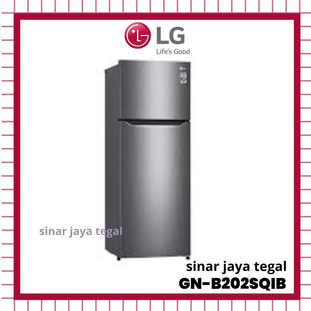 Jual LEMARI ES LG 2 PINTU GN-B202SQIB / KULKAS LG 2 PINTU GN-B202SQIB ...